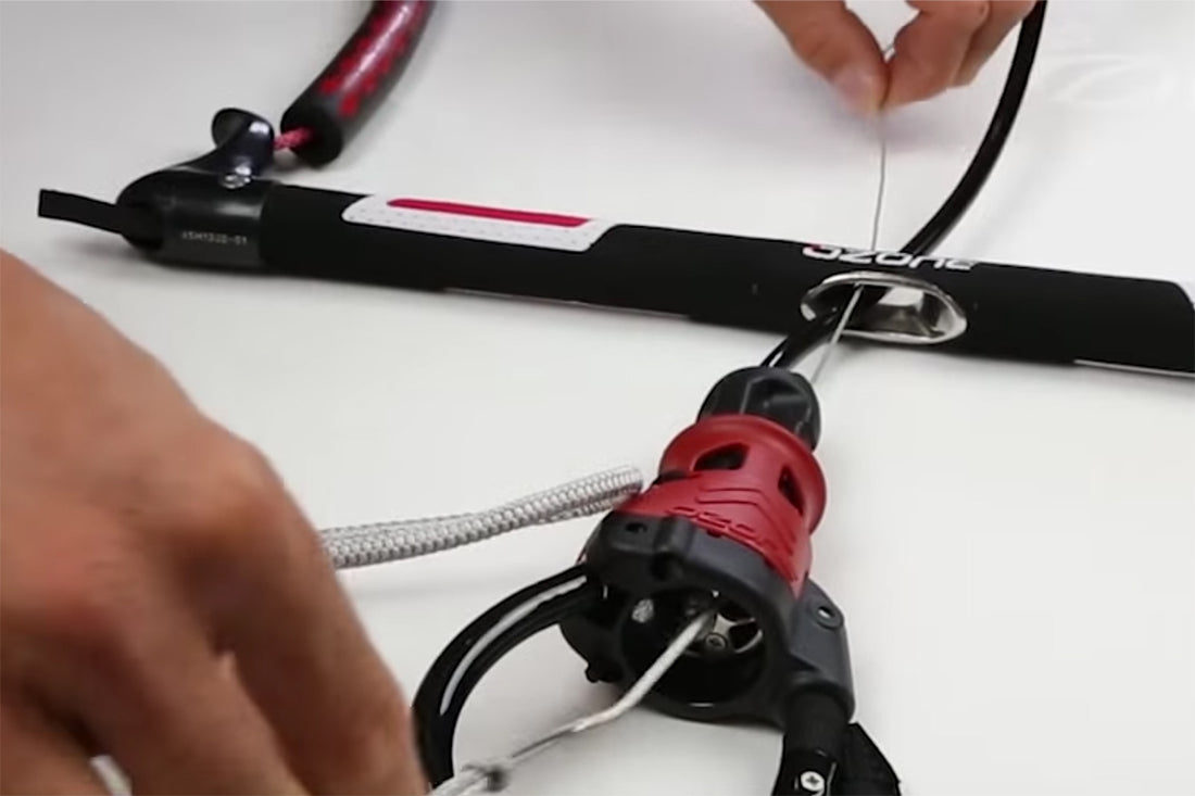 How To: Ozone Megatron Push-away Chicken Loop Retrofit - Ozone Kites UK